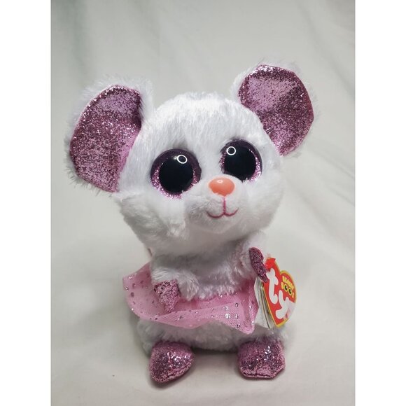 Beanie Boos TY | Toys | Nwt Beanie Boos Ty Nina The Mouse Ballerina ...